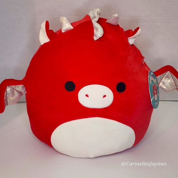 Squishmallows | Toys | Baiden Red Dragon Original Squishmallow By ...